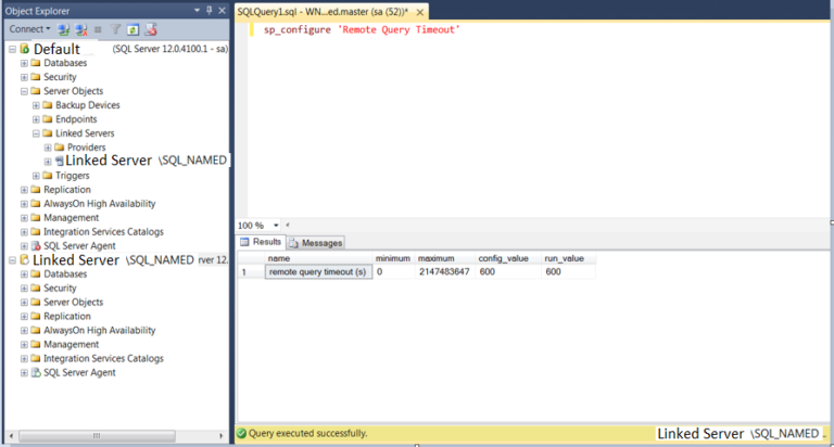 Remote Query Timeout Option Common Sql Server Misconception Sqlgeekspro